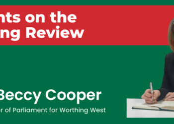 Dr Beccy Cooper – MP for Worthing West